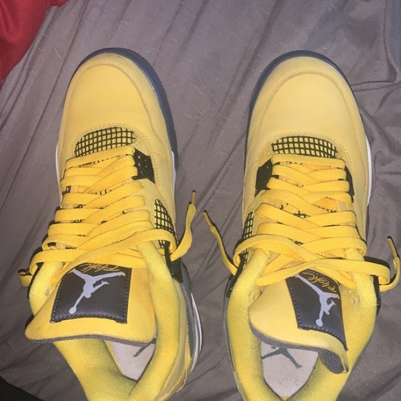 Nike | Shoes | Nike Air Jordan 4s Lighting 4s | Poshmark